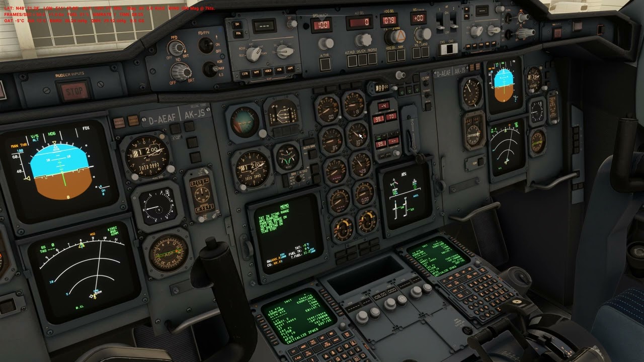 A300 Inibuilds - Engine in full throttle after start up with lever on ...