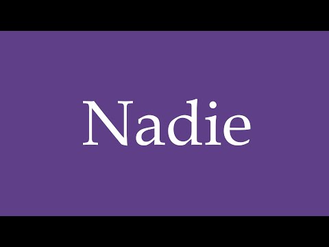 How To Pronounce ''Nadie'' (No One) Correctly in Spanish