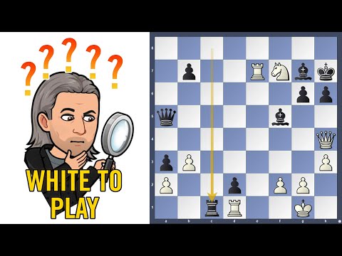 Chess puzzle of the week - White to play, Etienne Bacrot - Novendra Priasmoro Title Chess.com 2020