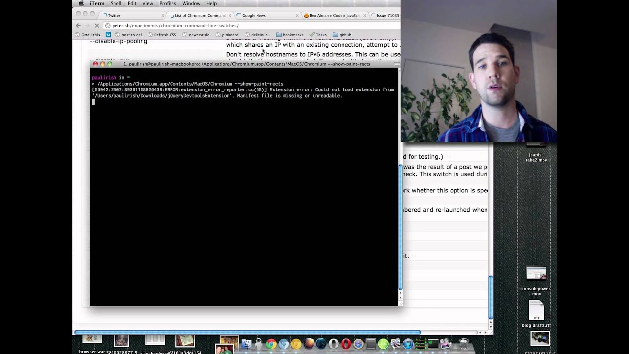 Viewing Painting Behavior w/ Chrome DevTools