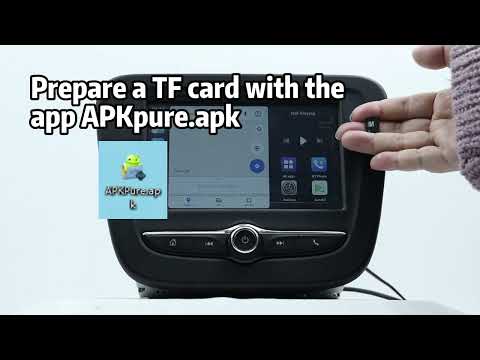 How to install APKpure and APPs into Binize CarPlay Box?