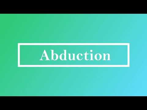 Abduction Pronunciation and Meaning