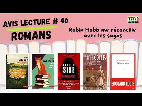 Robin me réconcilie avec les sagas - Avis lecture 46 (romans)