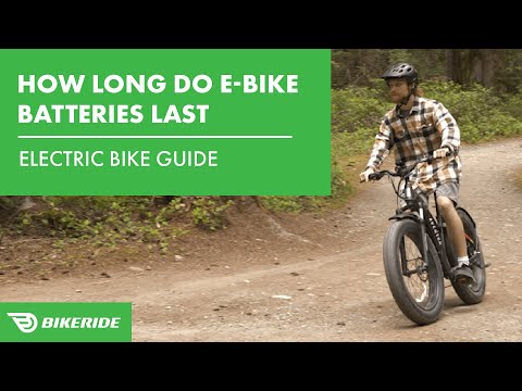 How Long Do E-Bike Batteries Last? - Electric Bike Guide | BikeRide.com