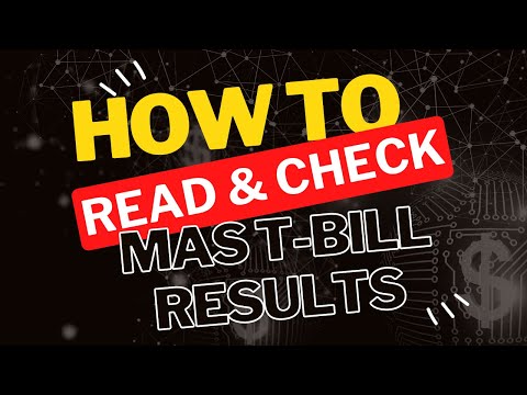 How to Interpret MAS T-Bill Results and Allocation (Jul 2023)