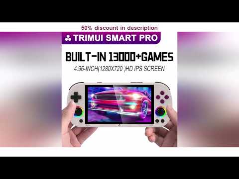 Latest Products You Must Know! 128G 256G Trimui Smart Pro Handheld Game Console 4.96''IPS Screen