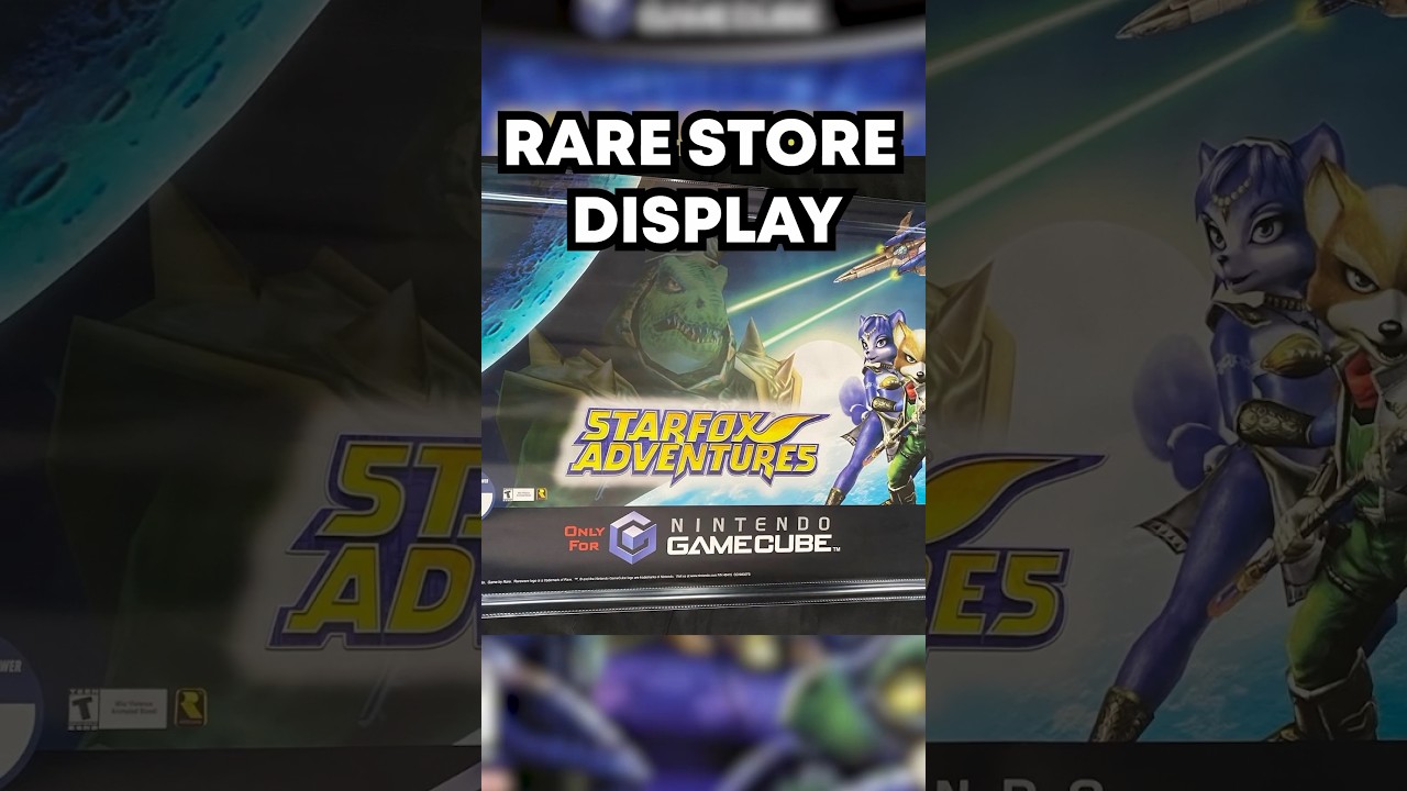 I Found a SUPER RARE StarFox Store Display…🤯