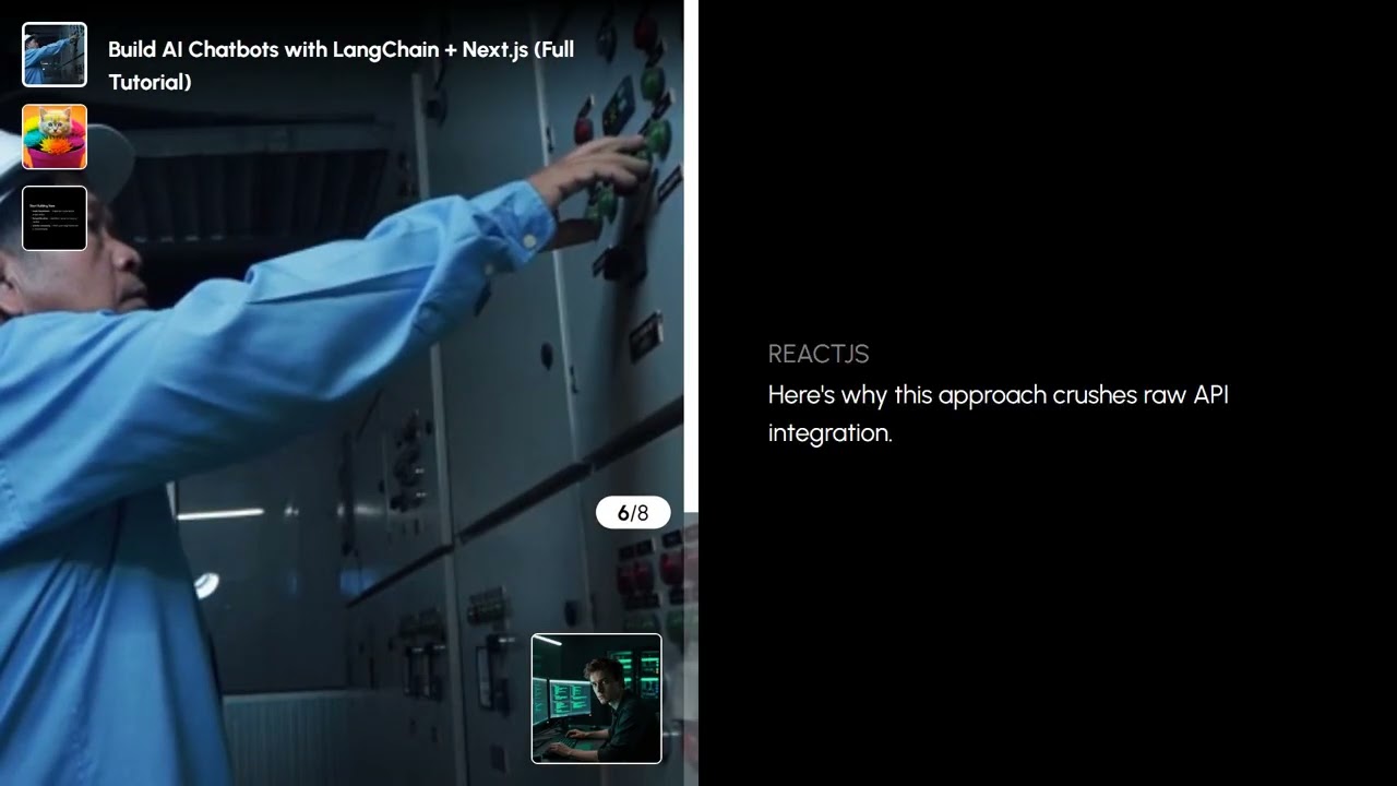 Build AI Chatbots with LangChain + Next.js (Full Tutorial)