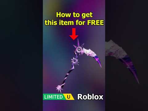 FREE UGC LIMITED - HOW TO GET UGC Void Scythe in Join to Claim by Matter UGC #roblox #freeugc #ugc