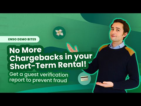 How to Deal With Chargebacks in Your Vacation Rental: Get A Verification Report