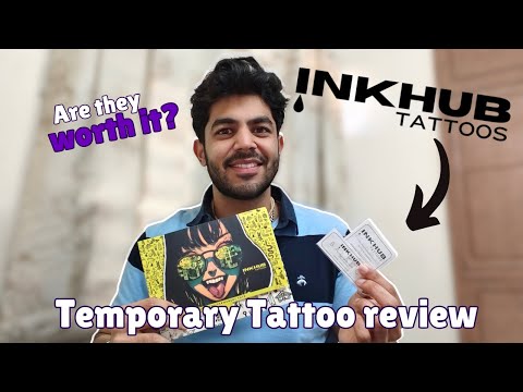 INKHUB Temporary Tattoo Review - I didn't expect this !?