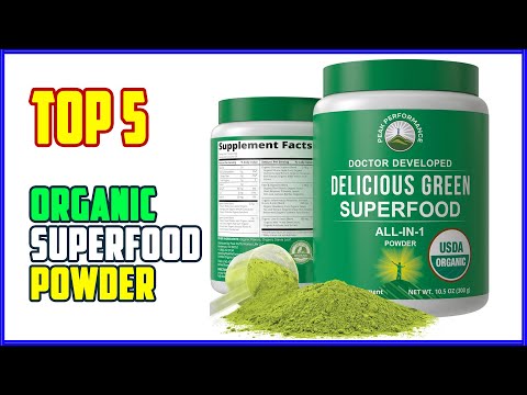 TOP 5 Best Organic Superfood Powder 2025