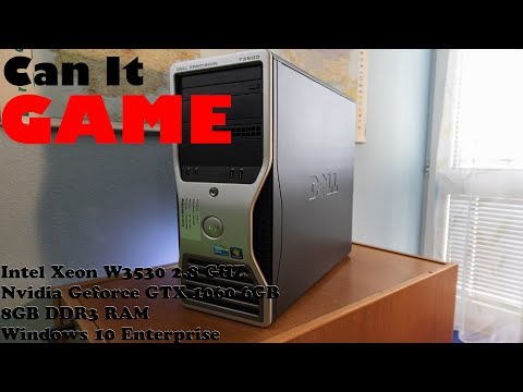 Can It Game ? // Dell Precision T3500 Made into a Gaming Machine !!!