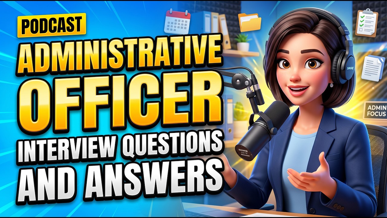 Administrative Officer Interview Questions and Answers