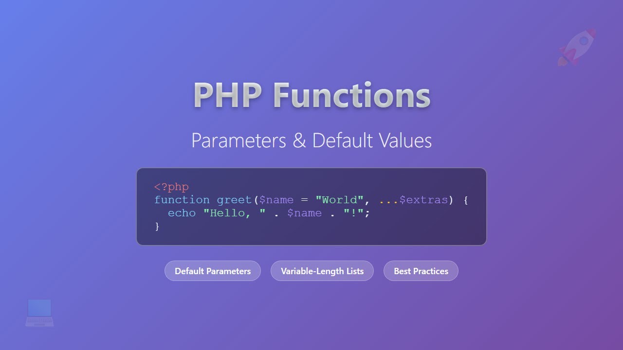 PHP Functions: Mastering Parameters & Arguments for Beginners