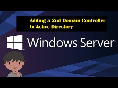 Adding a 2nd Domain Controller to Active Directory