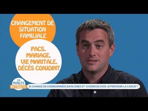 La Minute retraite : déclarer rapidement tout changement de situation à la Carsat