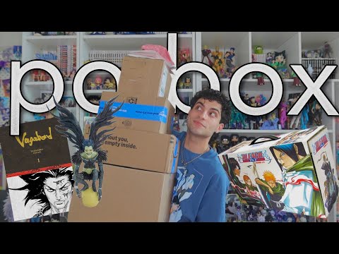 Opening P.O. Box Packages: Manga, Anime Merch & Art Work