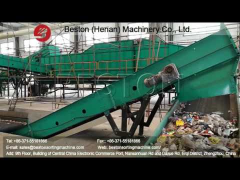 Automatic Waste Segregation Machine - Separating Waste by Automated Sorting System