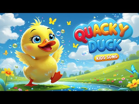 Quacky Duck | Funny Kids Song 🦆🎶