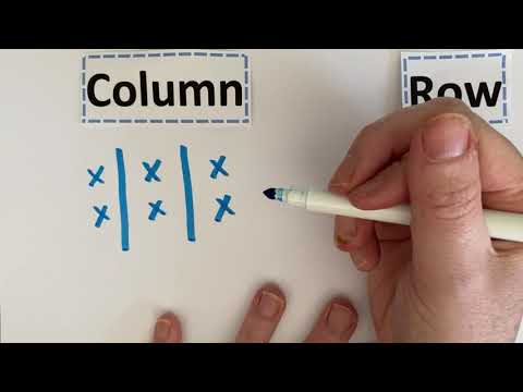 Math Video 3 Rows and Columns