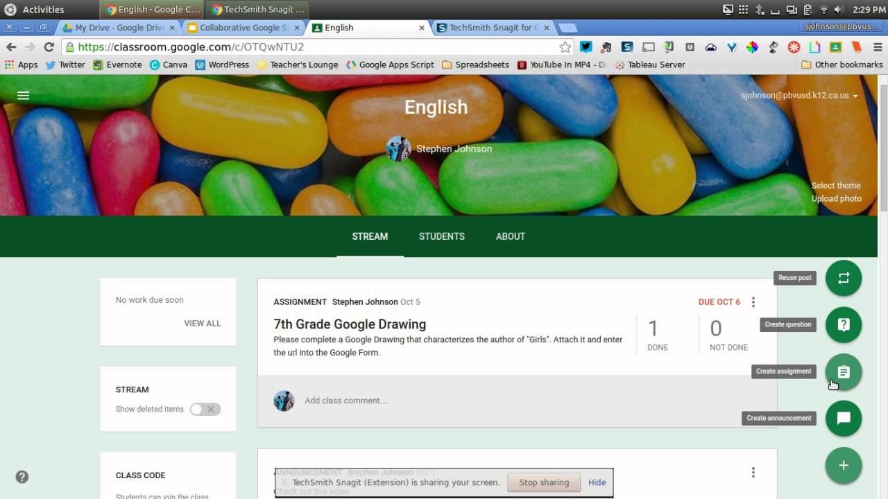 Collaborative Google Slides