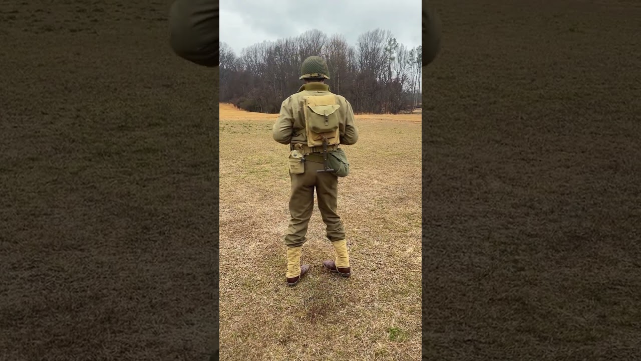 WW2 U.S. GI winter 1944 impression
