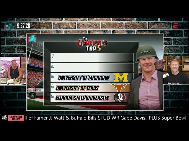 Who is Bobby Carpenter, the general on the Pat McAfee show? All we know ...