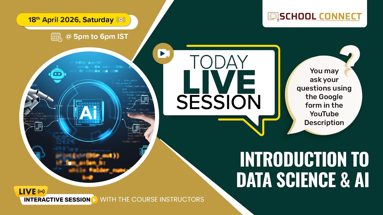 Introduction to Data Science & AI - 18 April 2026