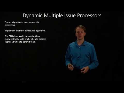 3. Dynamic Multiple Issue Processors