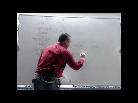 8th Grade Math - Exponential Notation