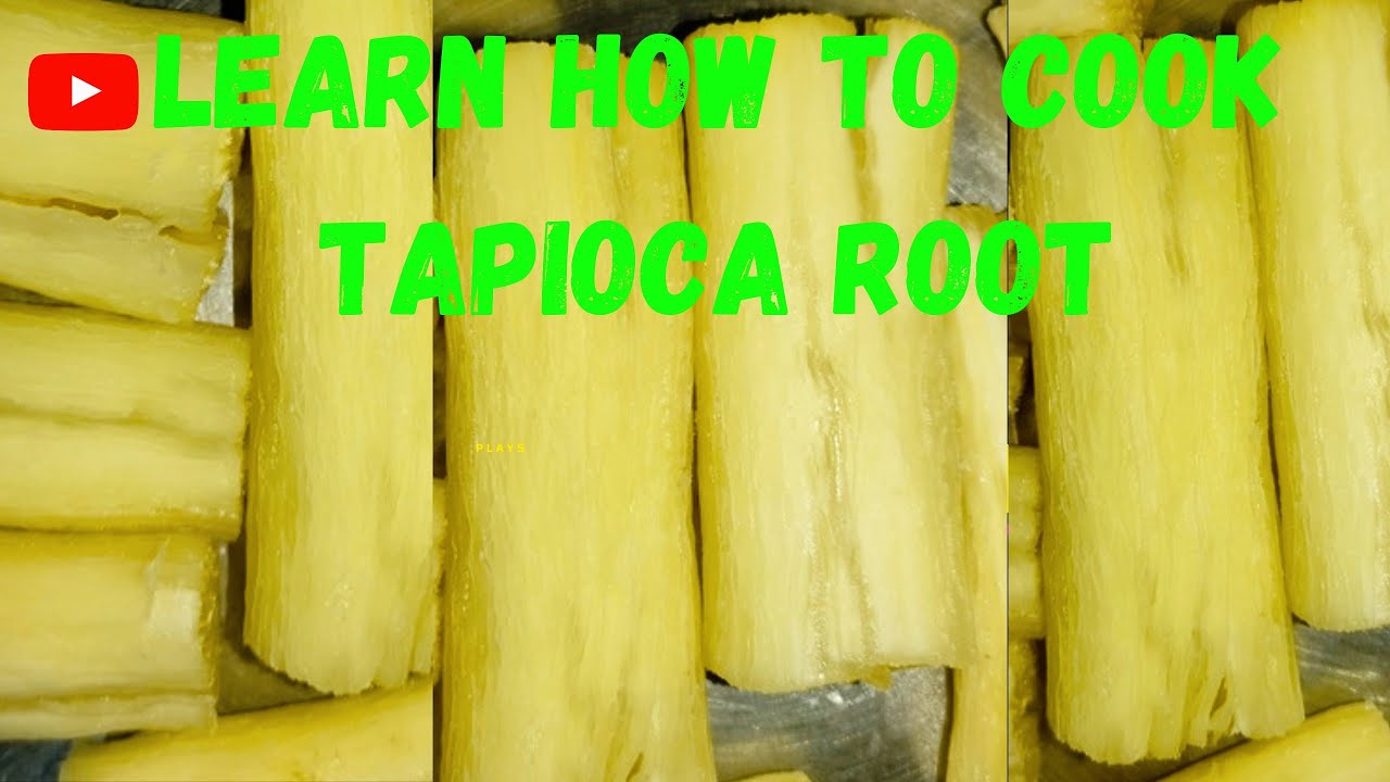 Learn how to cut, clean and cook Tapioca root//Cassava root boil// Shimla Aloo Shiddo// yucca root