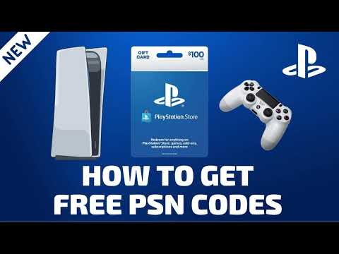 FREE PSN GIFT CARD CODES 2023 ✔ Free PSN Codes 2023⚡ PSN Code Giveaway 2023
