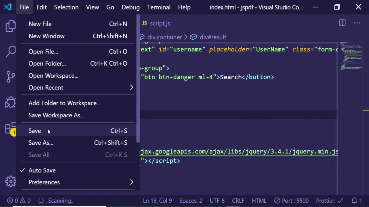 Github Rest Api V3 Users Search Example in Javascript