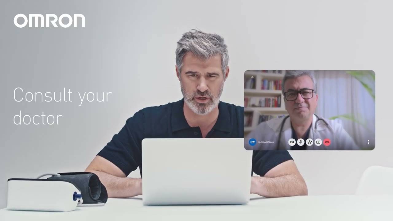 OMRON Intellisense AFib M7 Intelli IT AFib How to Use Video 60s