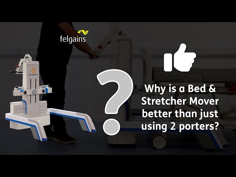 Why is a bed & Stretcher Mover better than just using 2 porters?
