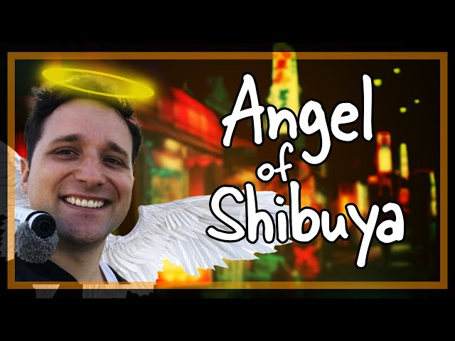 Why is Twitch streamer Robcdee called the "Angel of Shibuya?"