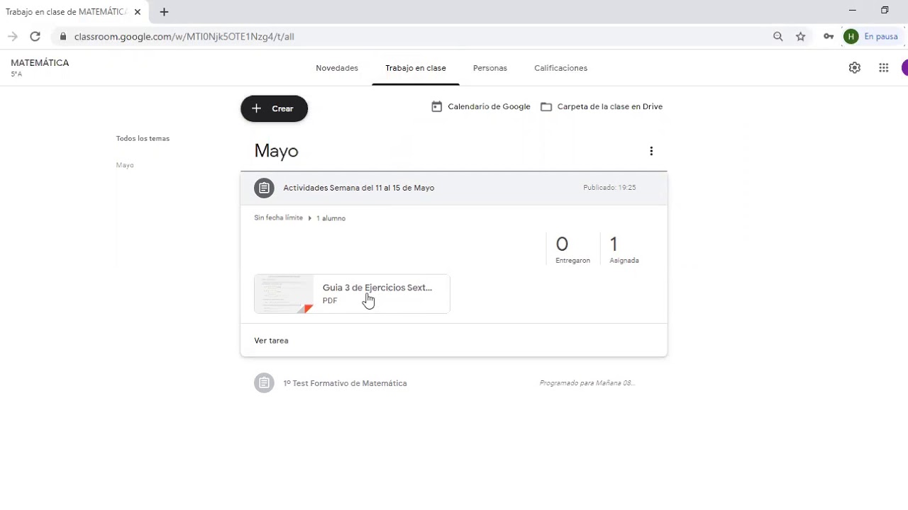 Tutorial 2 Acceso a las actividades