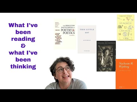 I discuss versification, translation and the fascinating poets Szymborska and Wijnberg.