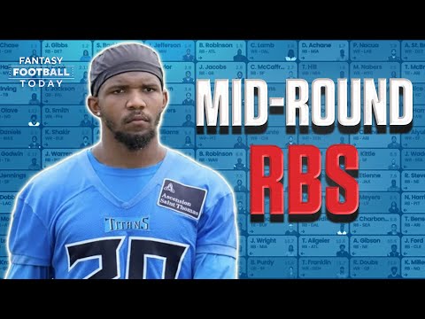 Must-Draft Mid-Round RBs in 2025! Best Value Picks for Fantasy Football Drafts!