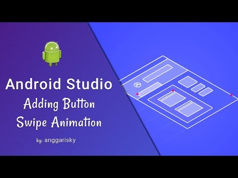 Swipe Button Animation in Android Studio Tutorial Video Lecture - How to Design UI in Android Studio