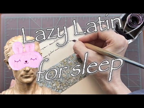 Learn Latin While you sleep😌🏛️[ASMR]