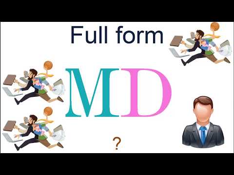 MD Full Form ?