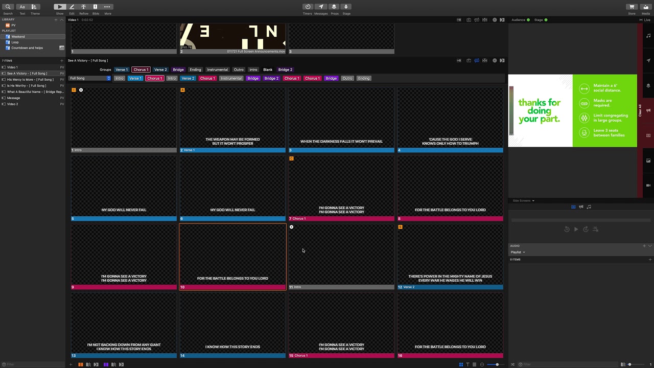 Propresenter 7 - Preview Window (Update)