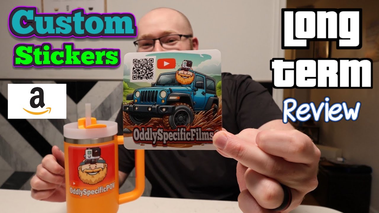 Custom Stickers From Amazon (VulgrCo) Review