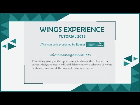Wings eXperience Color Management