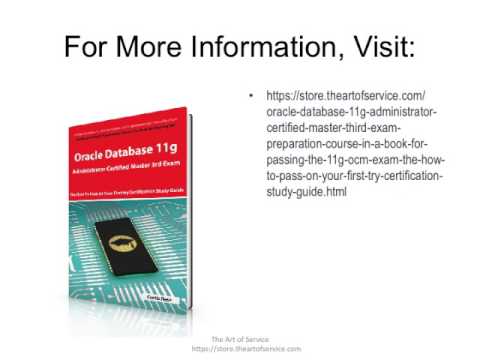 Oracle Database 11g Administrator Certified Master Third Exam Preparation Course in a Book for Passi