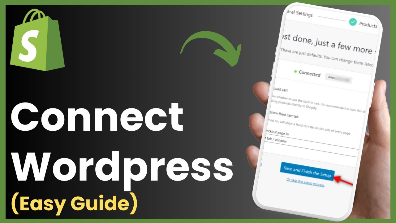How to Connect Shopify to Wordpress! (Quick & Easy)