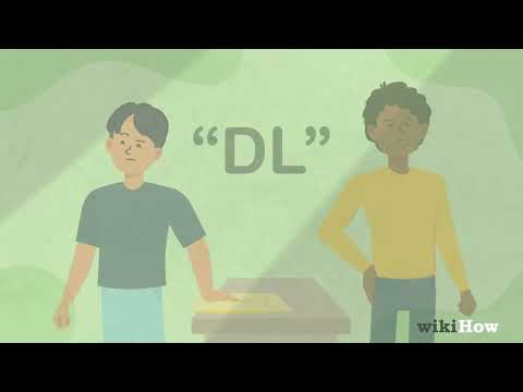 What Does DL Mean?