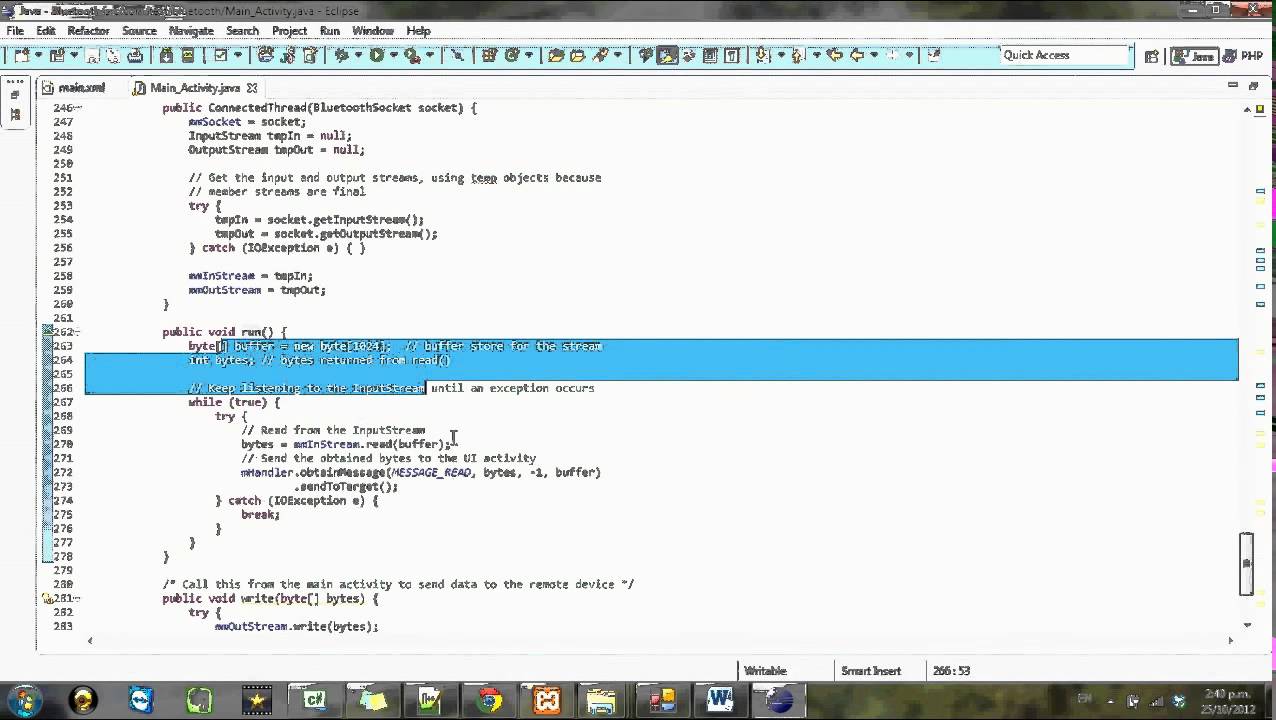 Android development Tutorial Bluetooth   10   YouTube